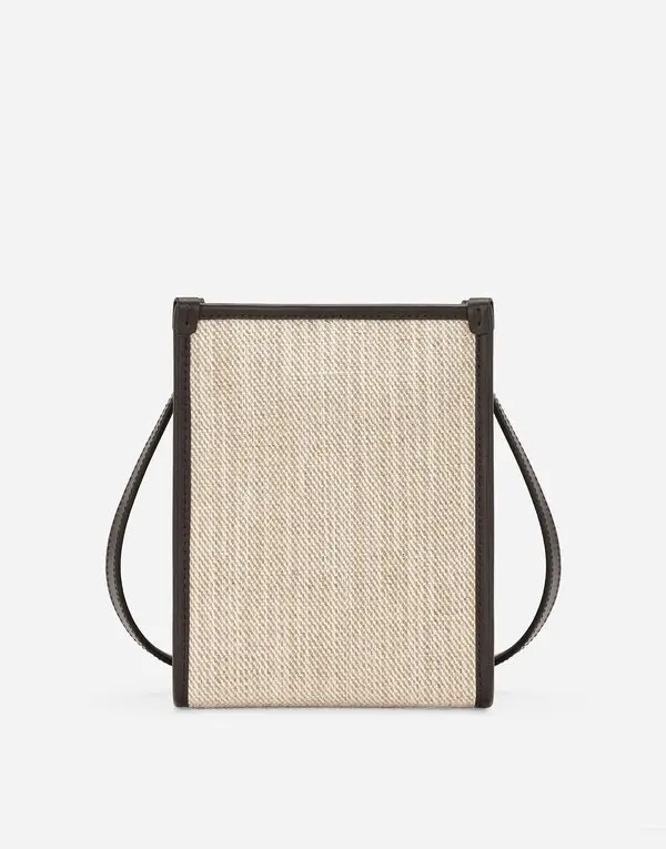 Dolce & Gabbana Small Canvas Shopper - Beige