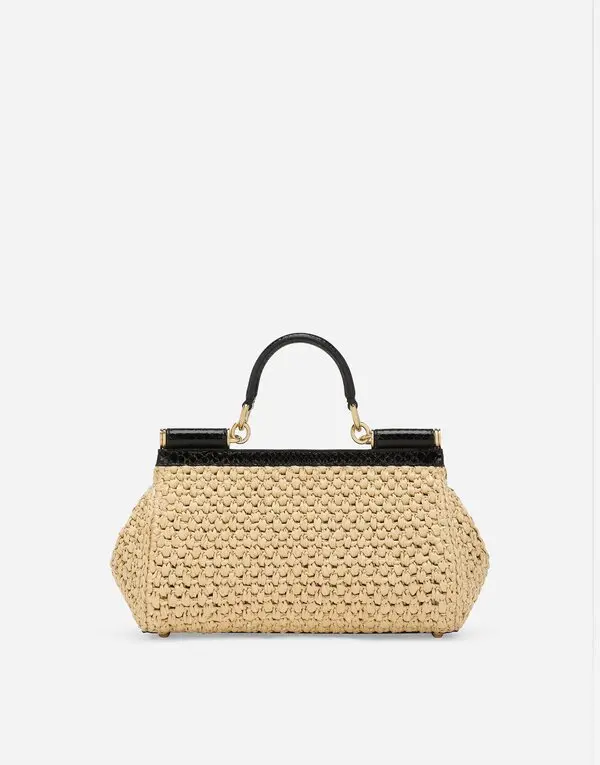 Dolce & Gabbana Elongated Medium Sicily Handbag - Multicolor