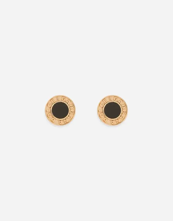 Dolce & Gabbana Logo Earrings - Gold