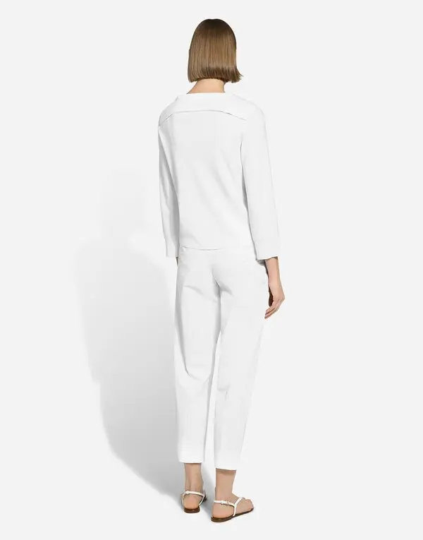 Dolce & Gabbana Viscose Sweater With Sailor Collar