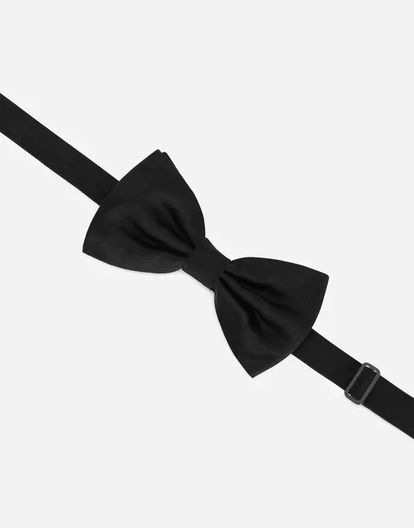 Dolce & Gabbana Silk Satin Bow Tie