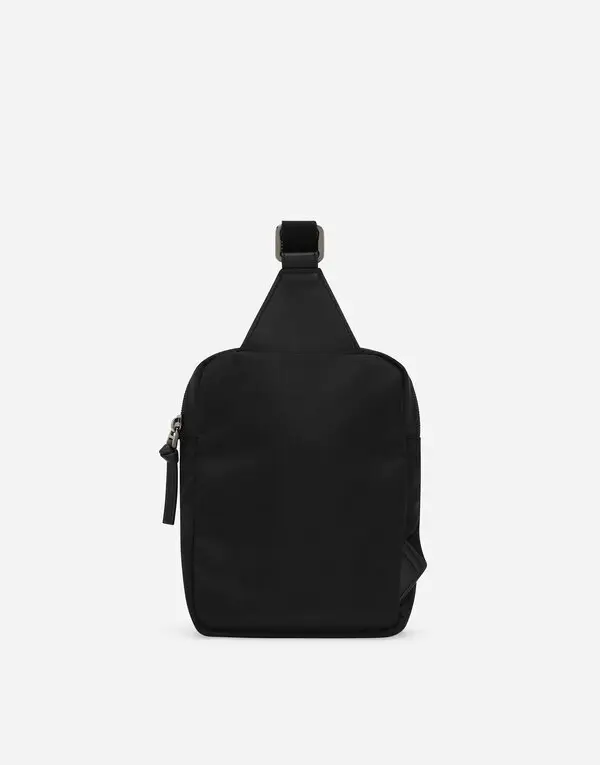 Dolce & Gabbana Nylon Belt Bag With Logo