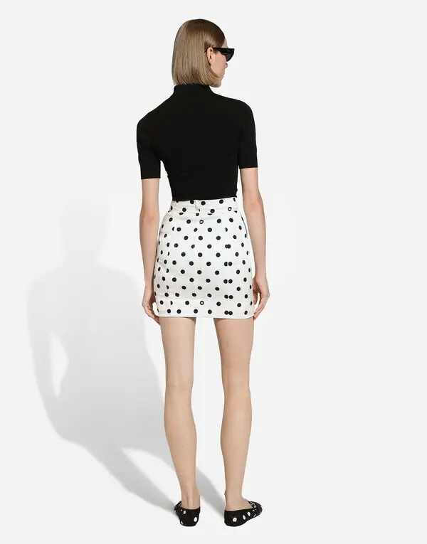 Dolce & Gabbana Viscose Polo-shirt - Black