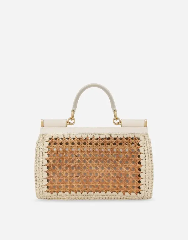 Dolce & Gabbana Elongated Sicily Handbag - Beige