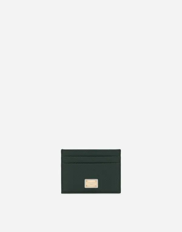 Dolce & Gabbana Card Holder With Tag - Green