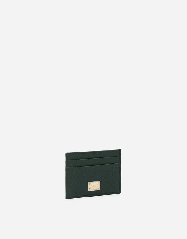Dolce & Gabbana Card Holder With Tag - Green