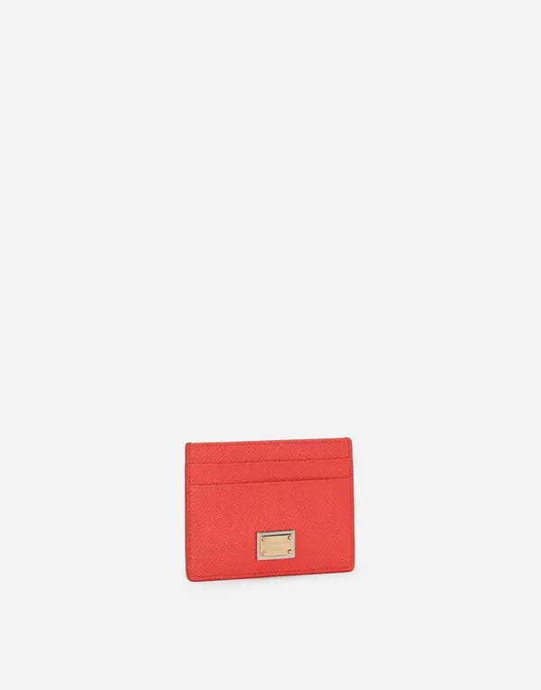 Dolce & Gabbana Card Holder With Tag - Orange
