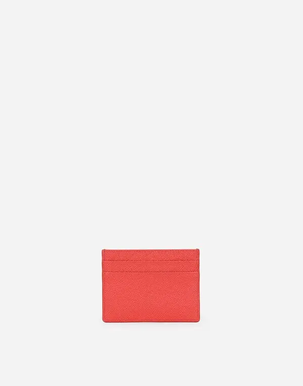 Dolce & Gabbana Card Holder With Tag - Orange