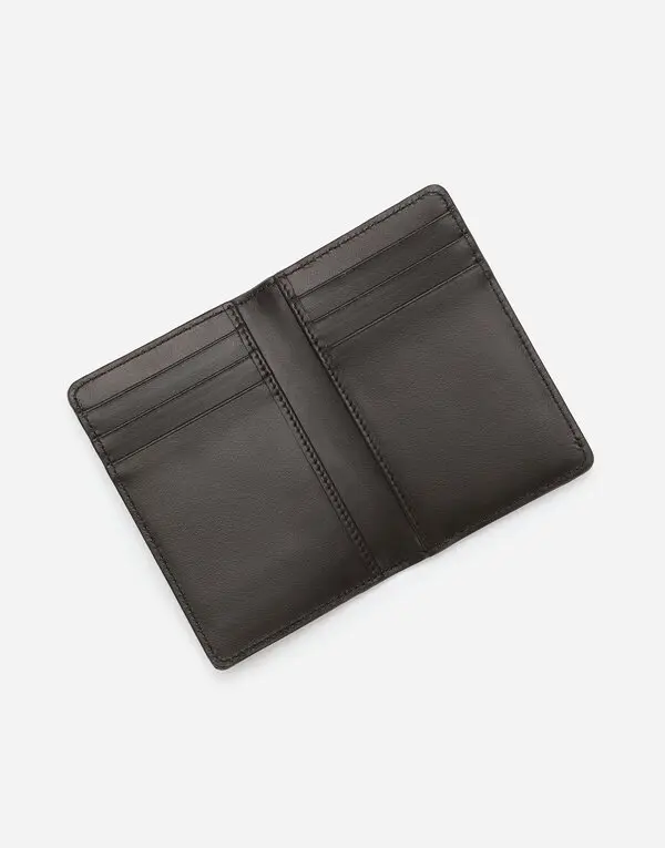 Dolce & Gabbana Coated Jacquard Bifold Card Holder