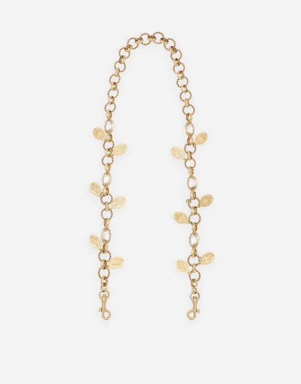 Dolce & Gabbana Bejeweled Chain Strap