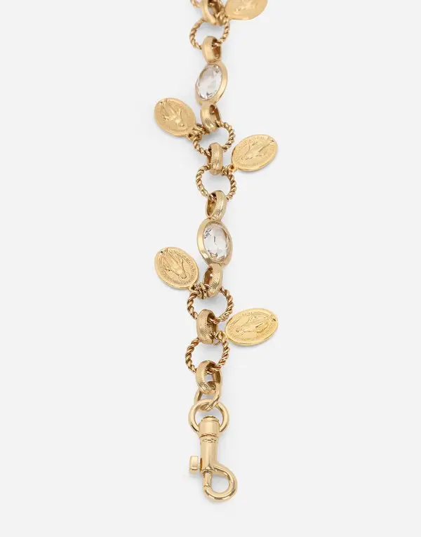 Dolce & Gabbana Bejeweled Chain Strap