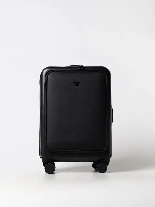 Emporio Armani Trolley Luggage - Black
