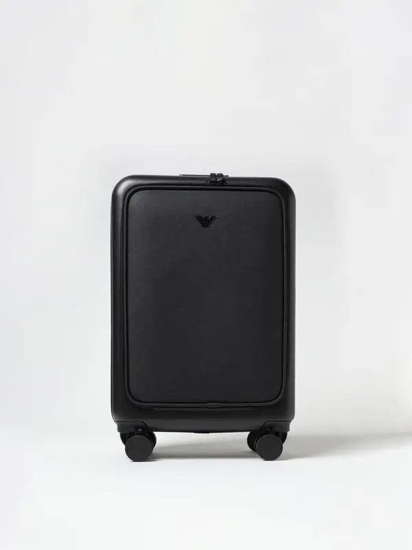 Emporio Armani Trolley Luggage - Black
