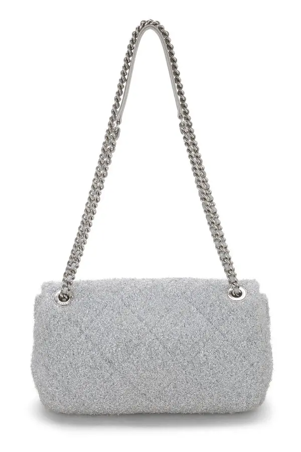 Chanel Knit Pluto Glitter Classic Flap