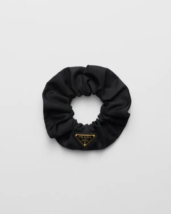 Prada Re-nylon Scrunchie - Black