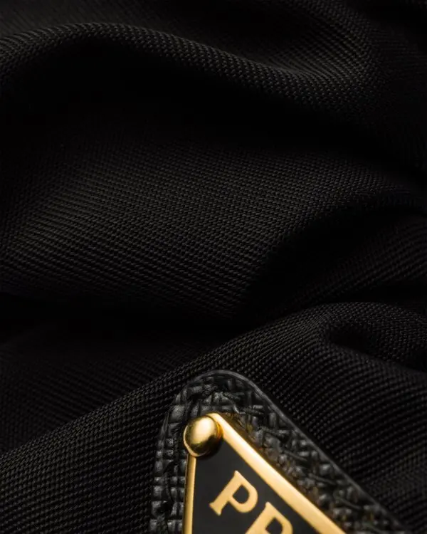 Prada Re-nylon Scrunchie - Black