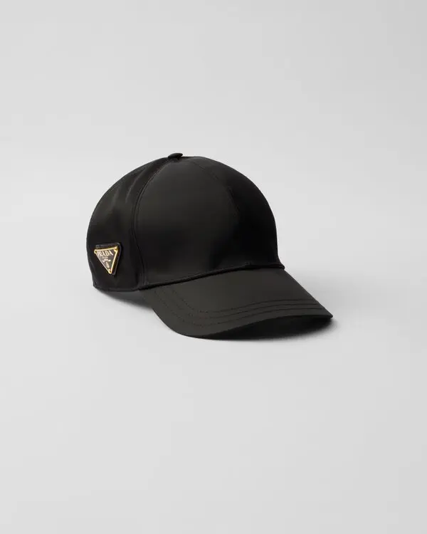 Prada Re-Nylon Baseball Cap - Black | Editorialist