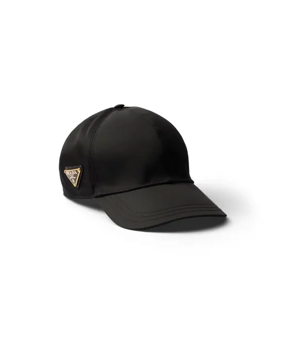 Prada Re-nylon Baeball Cap - Black