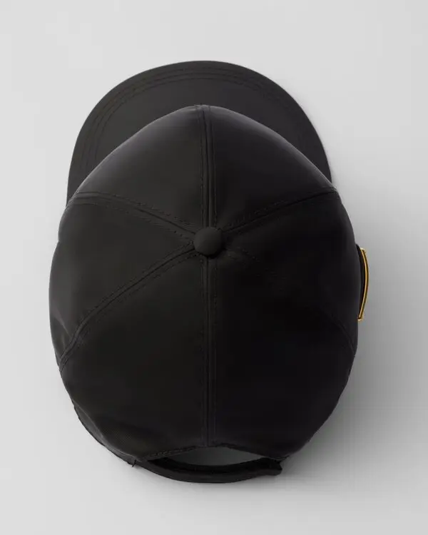 Prada Re-Nylon Baseball Cap - Black | Editorialist