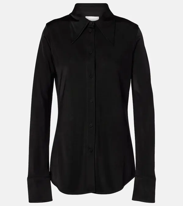 JIL SANDER Jersey Shirt - Black