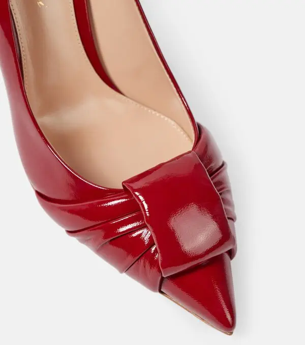 GIANVITO ROSSI 85 Patent Leather Pumps