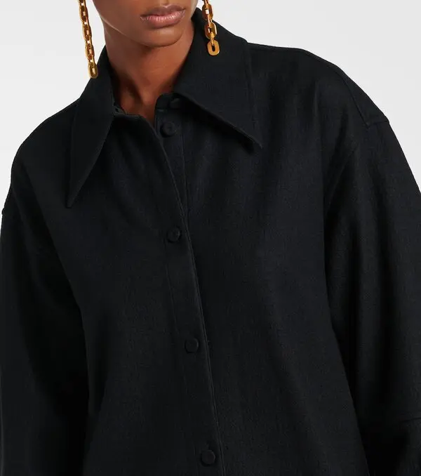 JIL SANDER Asymmetric Shirt Dress