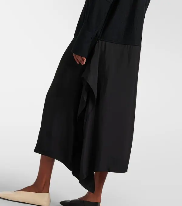 JIL SANDER Asymmetric Shirt Dress