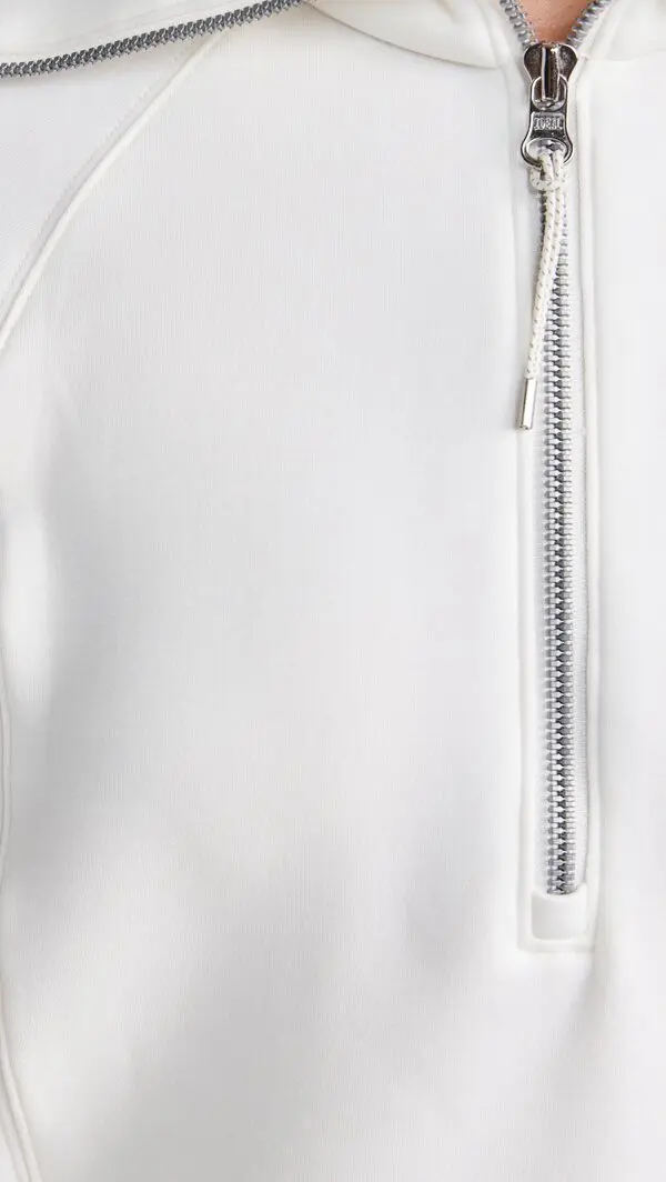 Spanx Spnax Airessentials Half Zip Sweatshirt - Powder