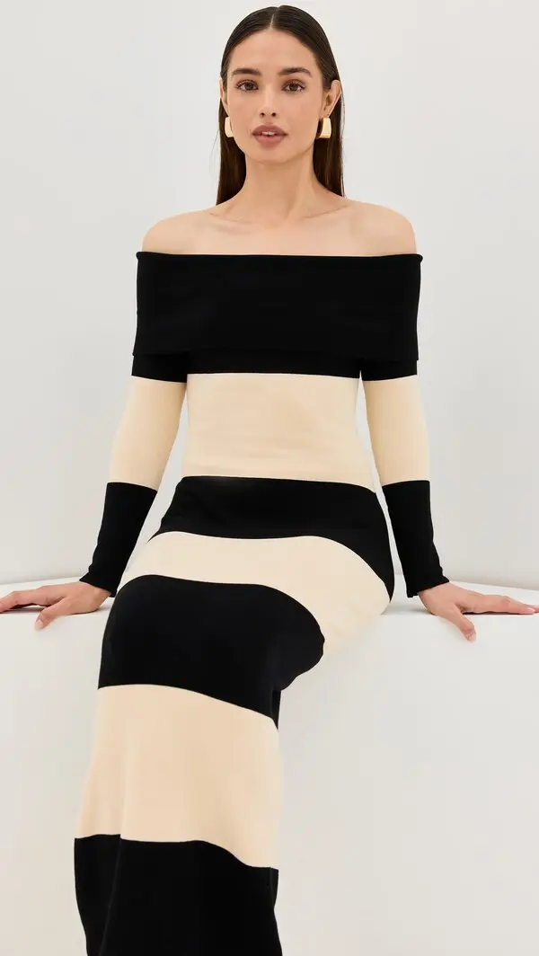 posse theo off the shoulder dress POSSE Theo Off Shoulder Dress