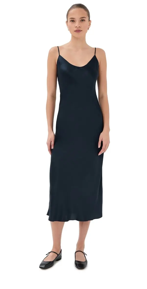 Sablyn Taylor Silk Dress - Midnight Navy