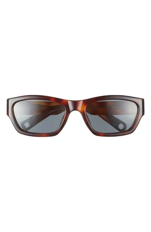 Jacquemus Les Lunettes Meridiano Sunglasses - T-shell/matt Black/grey