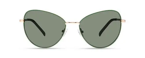 ECO Heather Sunglasses - Green/rose Gold