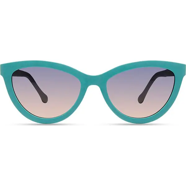 ECO Pearl Cat Eye Sunglasses - Aqua