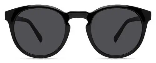 ECO Tamarind Round Frame Sunglasses - Black