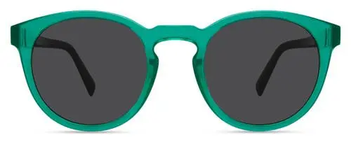 ECO Tamarind Round Frame Sunglasses - Electric Green