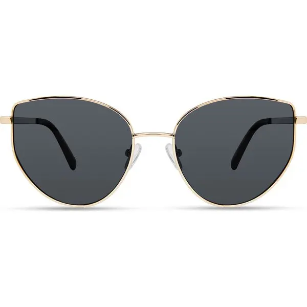Derek Lam 10 Crosby Kirby Cat Eye Sunglasses - Gold Black