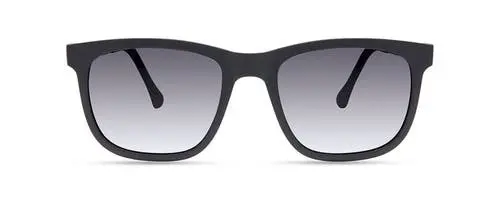 ECO Cliff Round Frame Sunglasses - Black