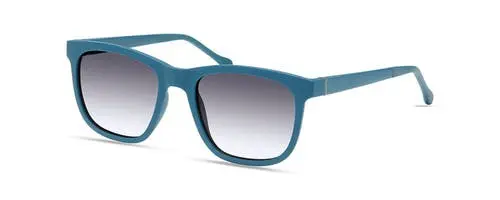 ECO Cliff Round Frame Sunglasses - Teal