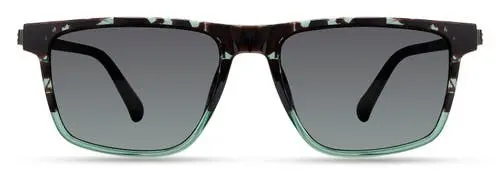 ECO Oak Sunglasses - Green Tortoise Gradient