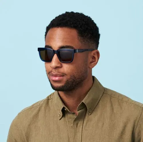 ECO Balsa Sunglasses - Blue