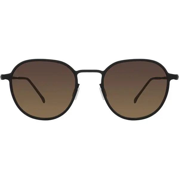 MODO 697 Round Frame Sunglasses - Black