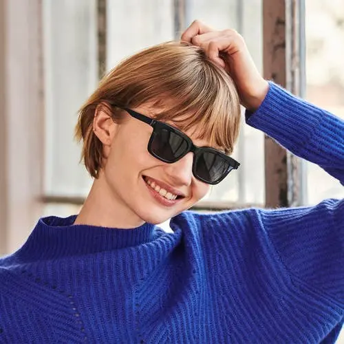 MODO 473 Square Frame Sunglasses - Blue