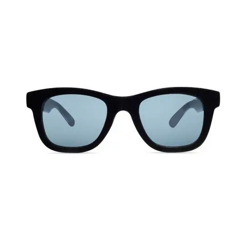 Italia Independent Azzurro Velvet Sunglasses - Black