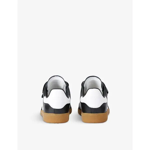 Isabel Marant Étoile Beth Leather Low-top Trainers - Blk/white
