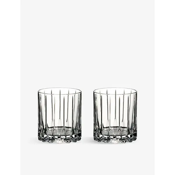RIEDEL Drinks Specific Glassware Set Of Two Crystal Neat Glasses - One-color