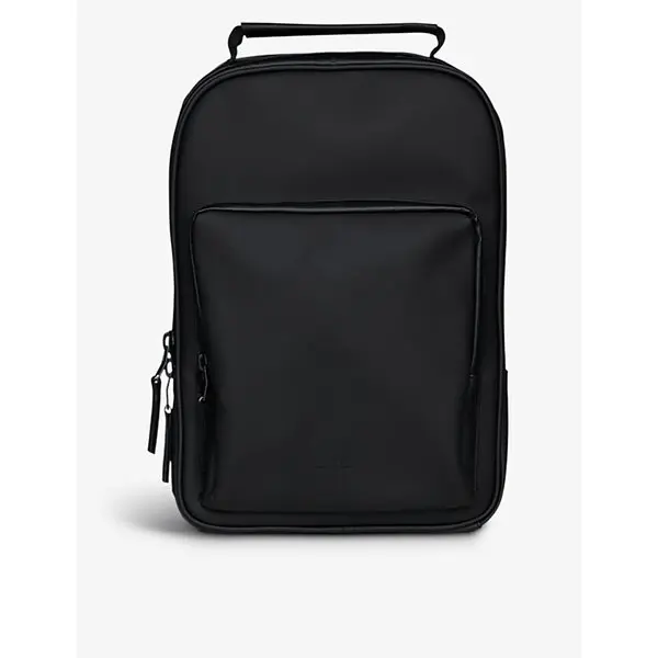 Rains Book Coated-shell Backpack - 01 Black