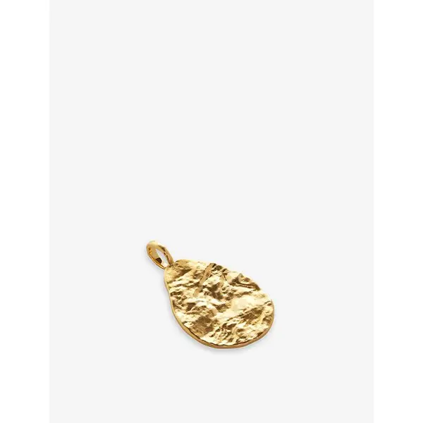 Monica Vinader Capri Pendant - Yellow Gold