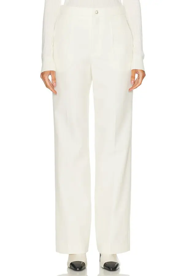 Moncler Straight Leg Pant - Antique White