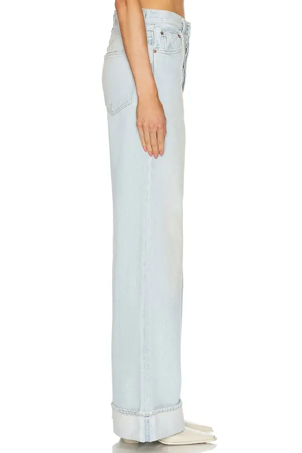 AGOLDE Dame High Rise Wide Leg Jeans
