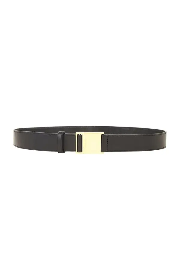 Saint Laurent Leather Belt - Nero
